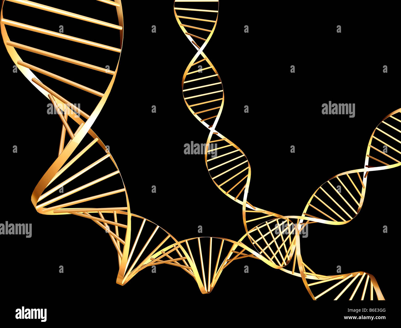 Dna molecules against black background hi-res stock photography and ...