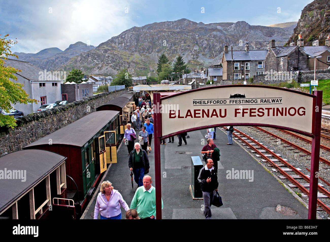 Blaenau ffestiniog station hi-res stock photography and images - Alamy
