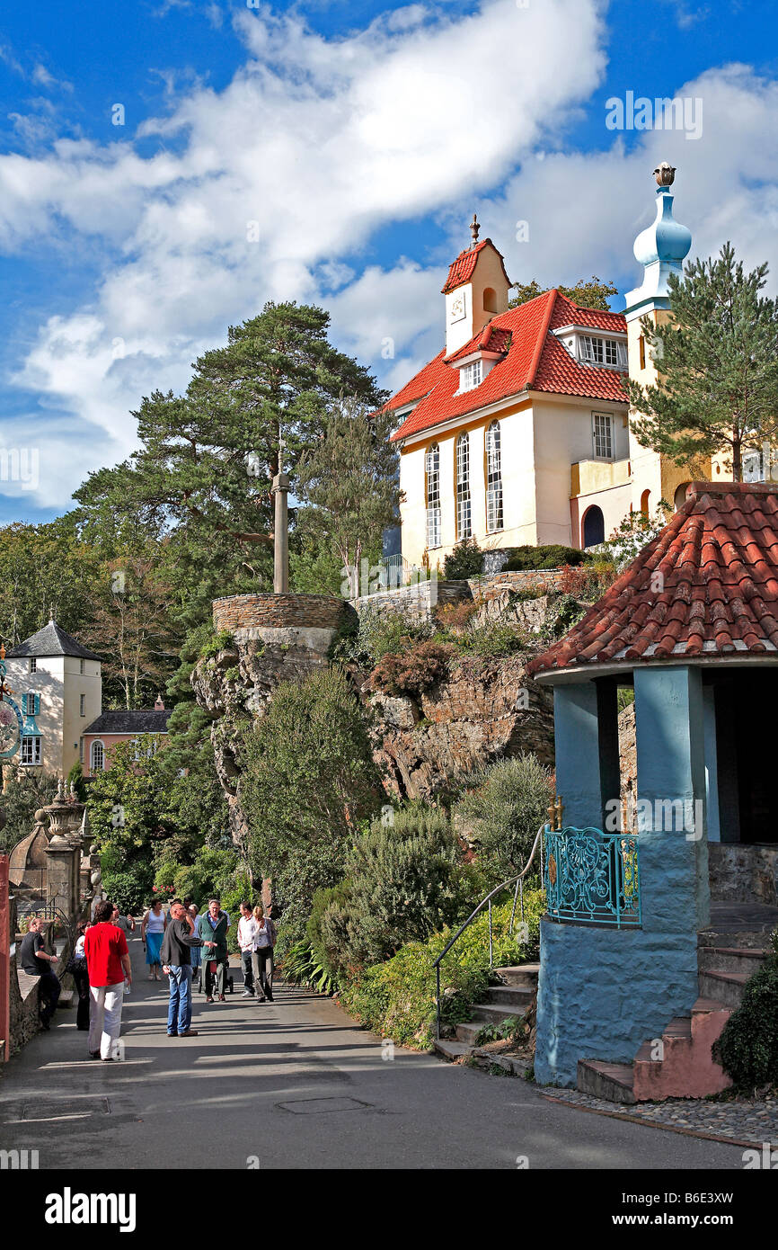 1806 Portmeirion Gwynedd North Wales Stock Photo - Alamy