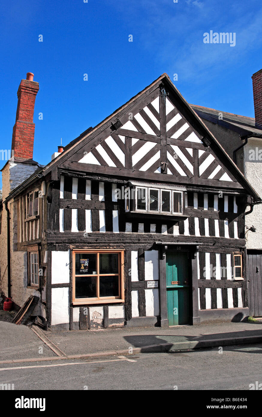 1847 Bishops Castle Shropshire England Stock Photo - Alamy