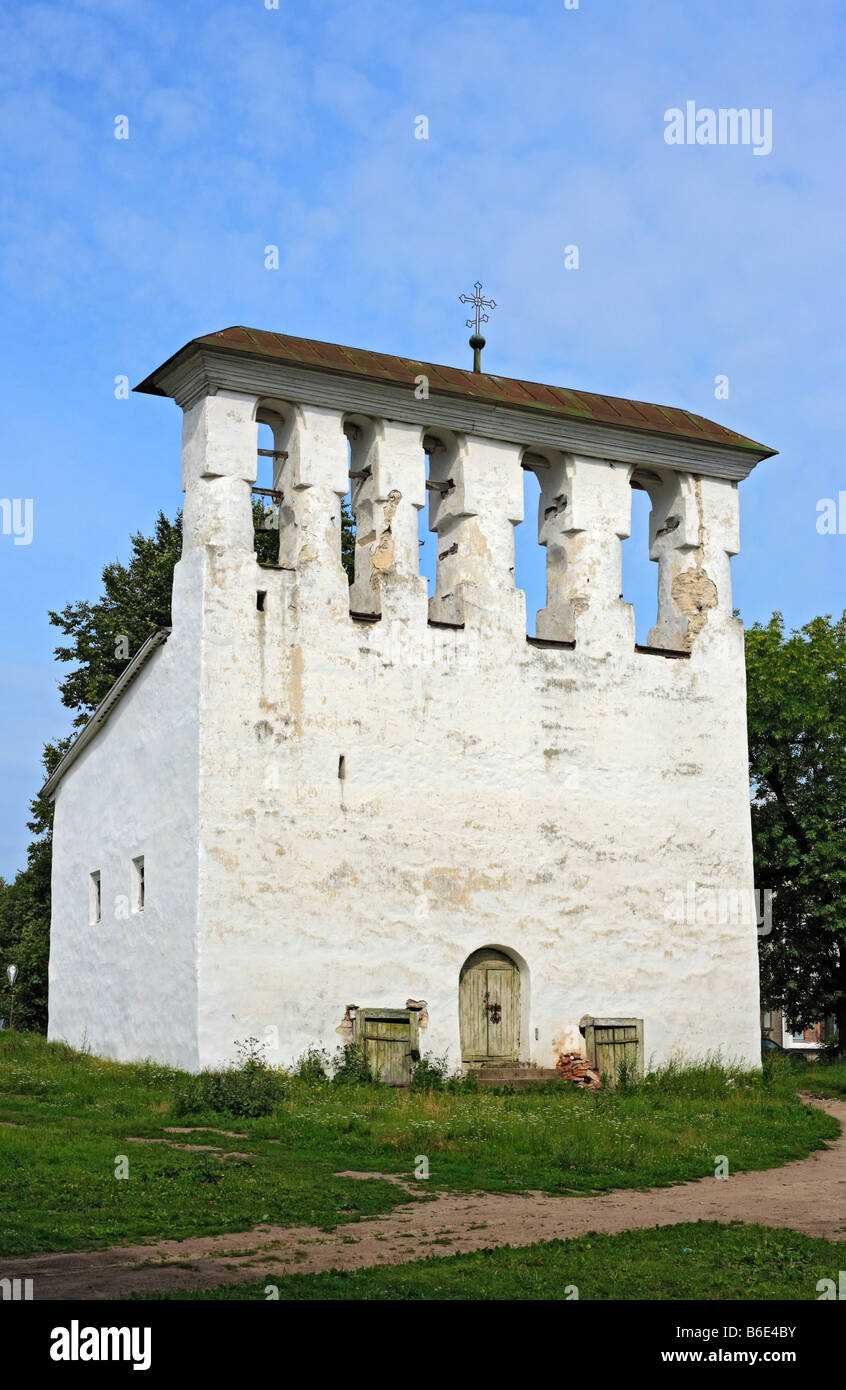 Bell tower of church of Assumption from the Ferryside (1444-1521 ...