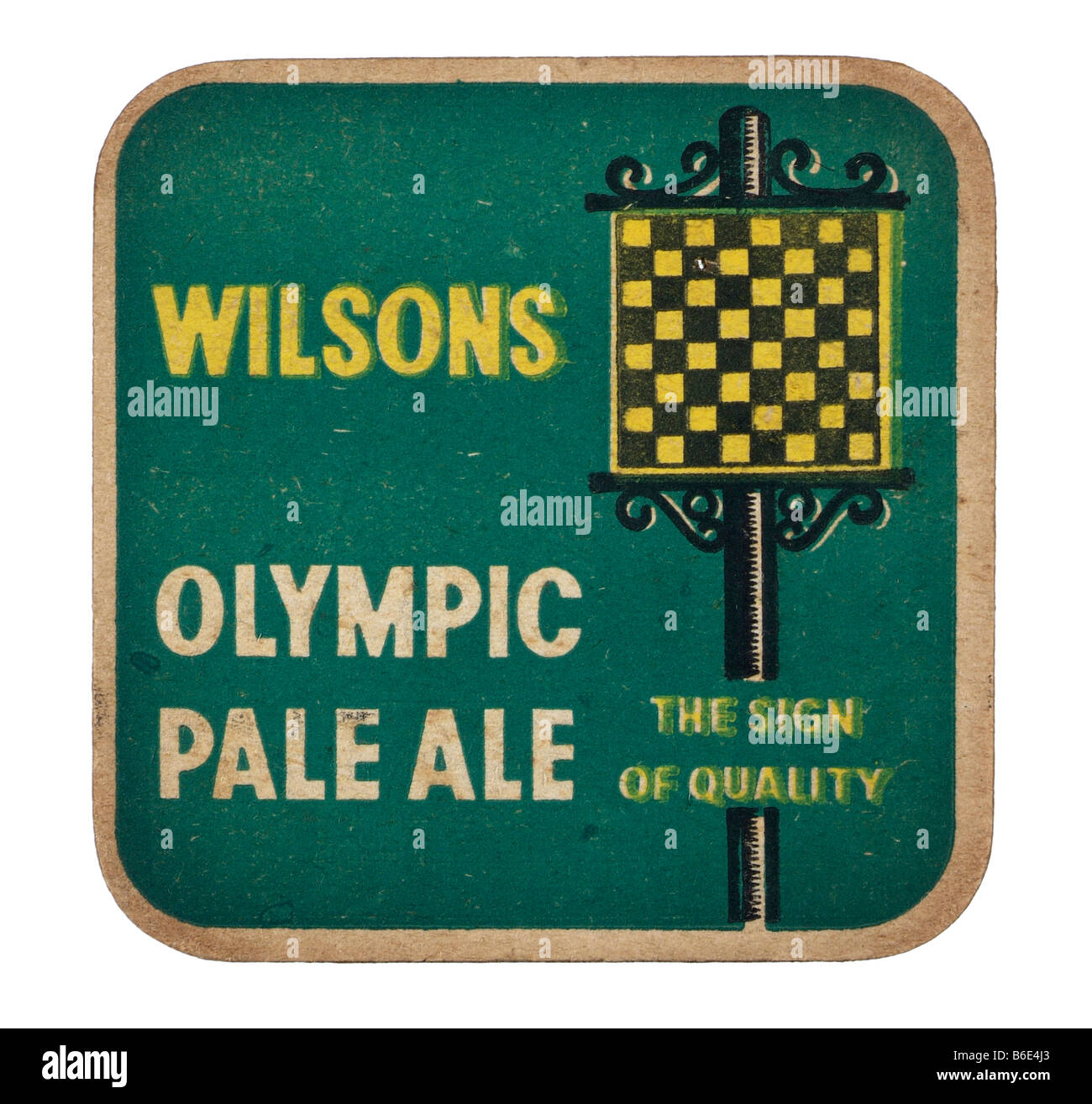 wilsons olympic pale ale the sign of quality Stock Photo - Alamy