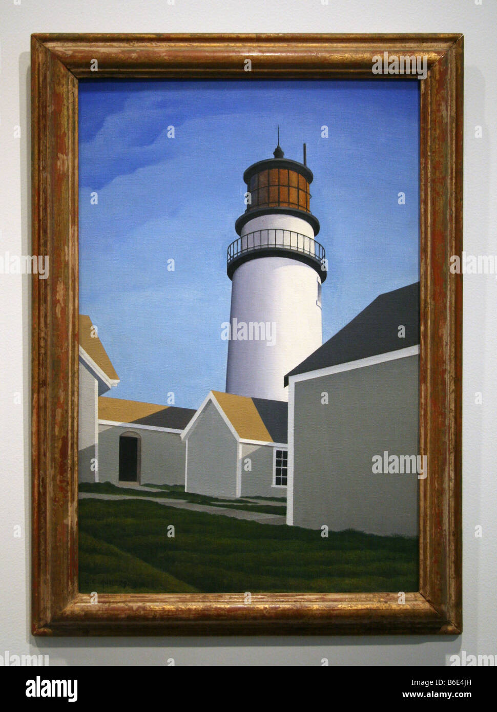 "Highland Light" by George C. Ault, 1929 Stock Photo - Alamy