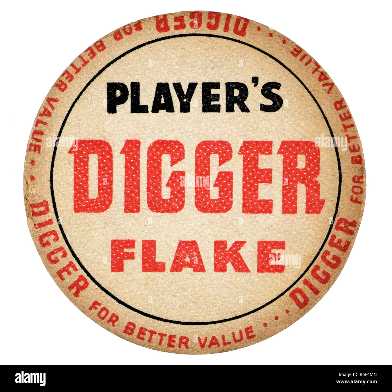 player's digger flake for better value Stock Photo - Alamy