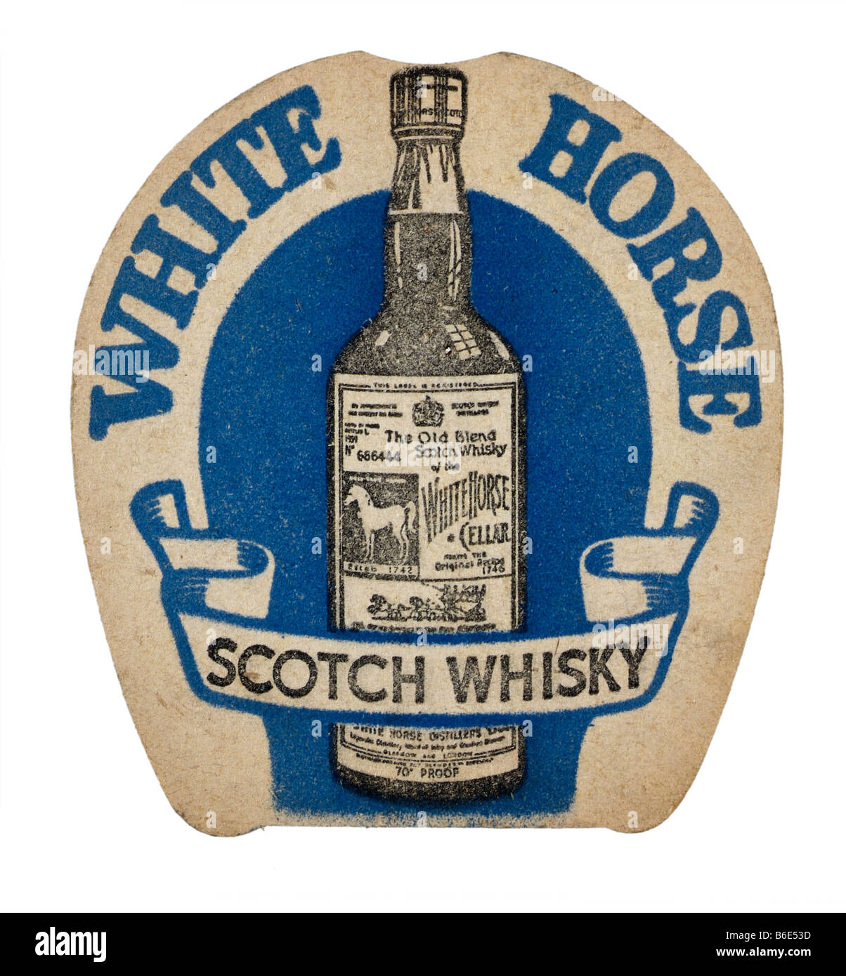 White horse whisky hi-res stock photography and images - Alamy