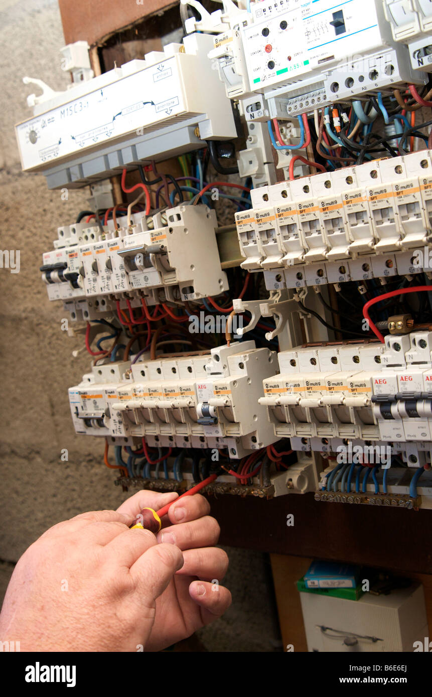 Electical panel hi-res stock photography and images - Alamy