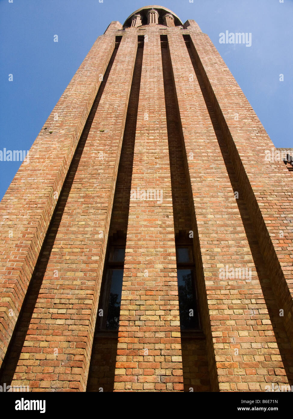 Quarr Abbey, Isle of Wight, UK, a Benedictine abbey founded in 1901. It ...