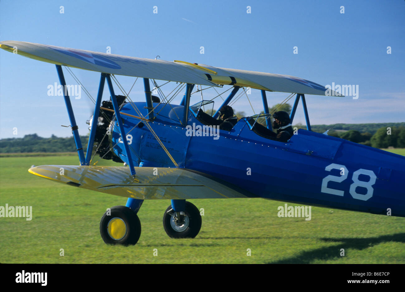 Pt 17 stearman cockpit hi-res stock photography and images - Alamy