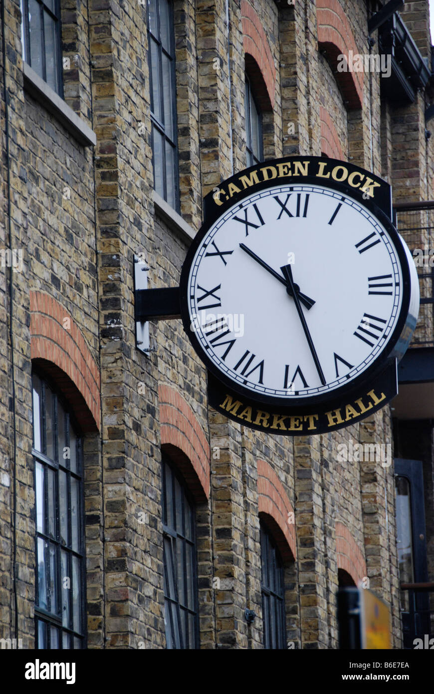 Camden market hall clock hi-res stock photography and images - Alamy
