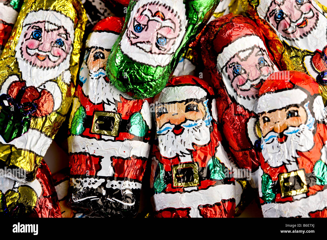 Father christmas chocolates hi-res stock photography and images - Alamy