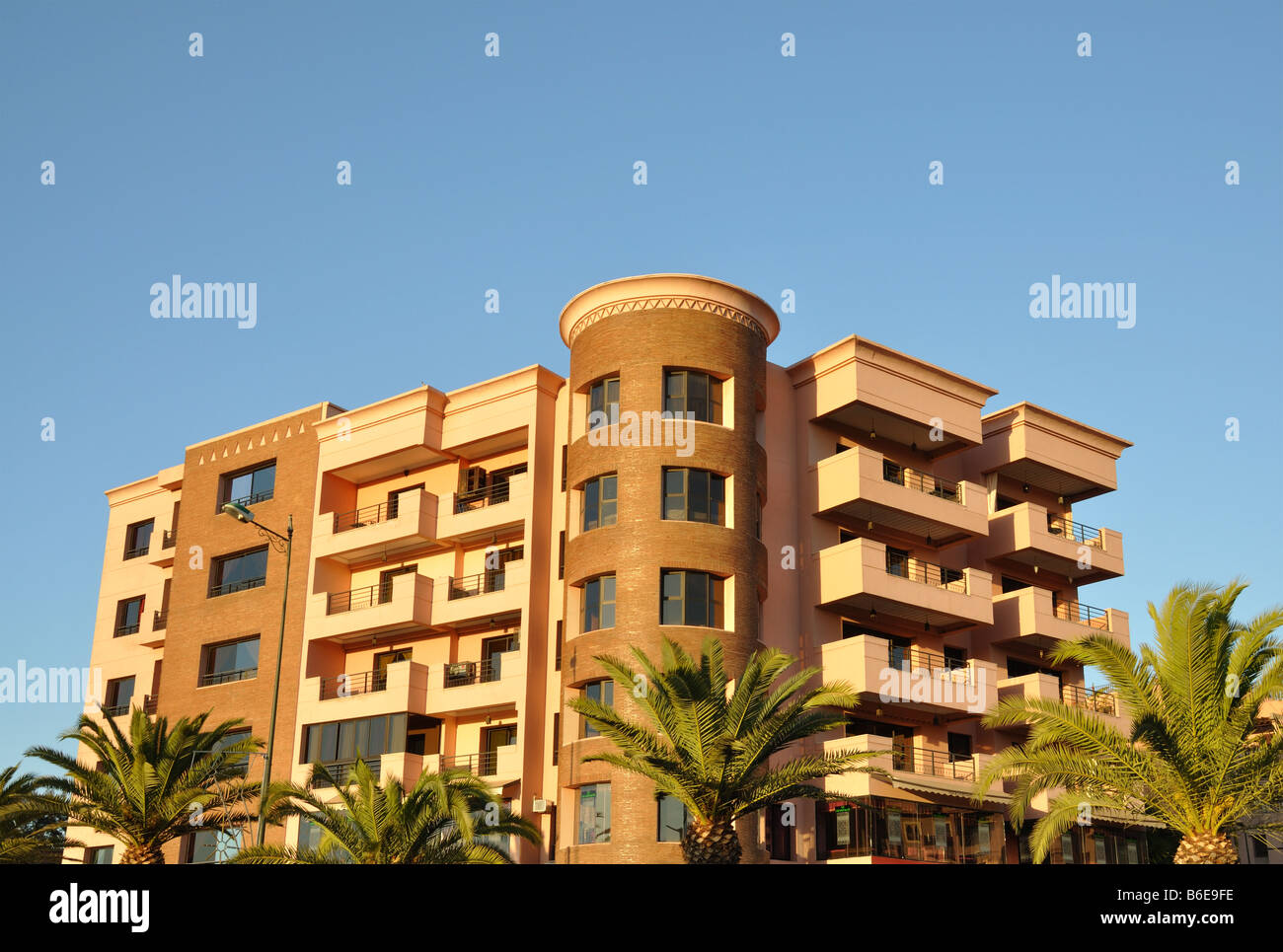 Modern urban building in Marrakech, Morocco Stock Photo - Alamy