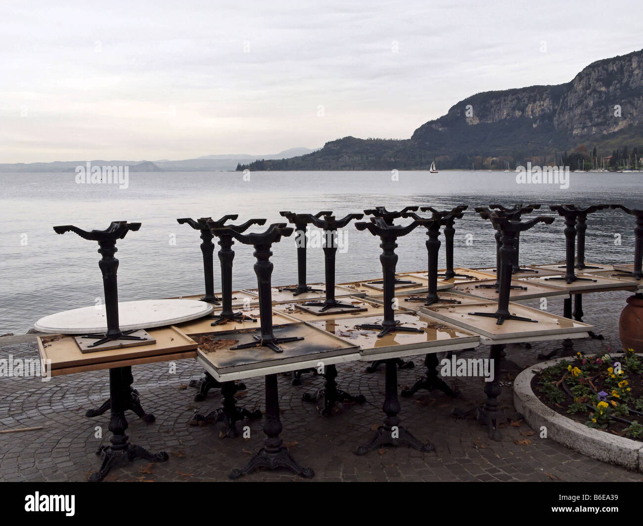 Upturned tables hi-res stock photography and images - Alamy