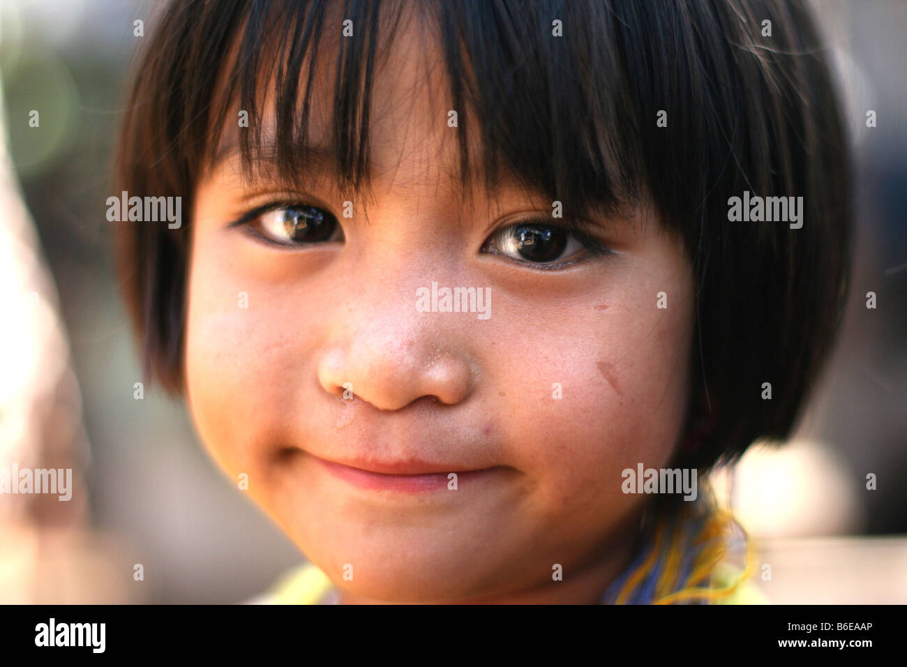 Thai girl face hi-res stock photography and images - Alamy