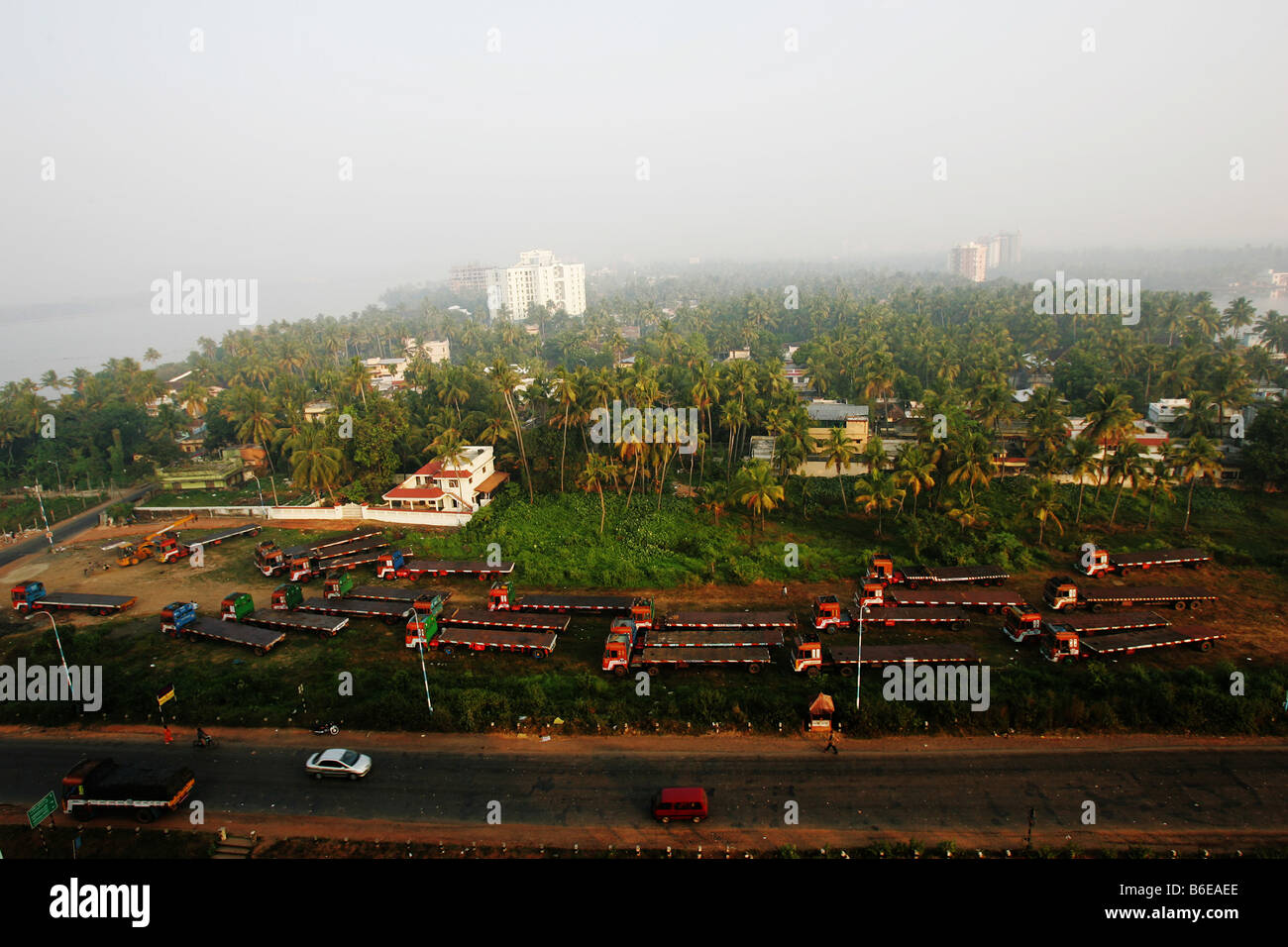 An overview of the city of Cochin Kochi Kerala India Stock Photo - Alamy