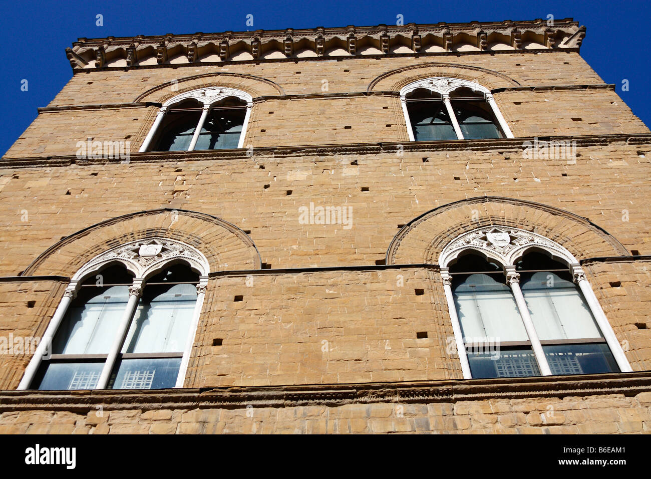 A historical building in Florence (Firenze), Italy (Italia) August ...