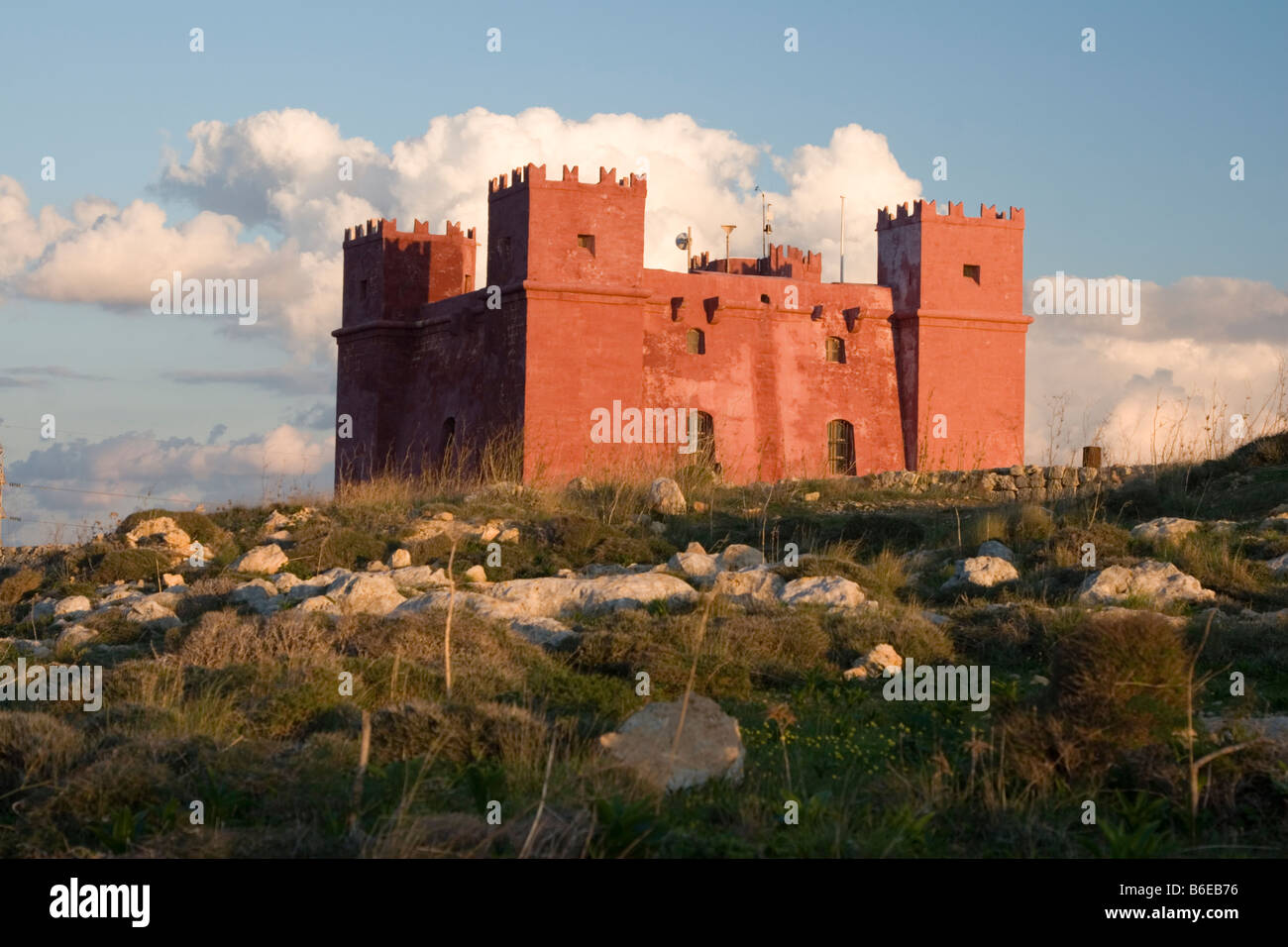 The Red Tower is one of the largest and most striking towers built by ...