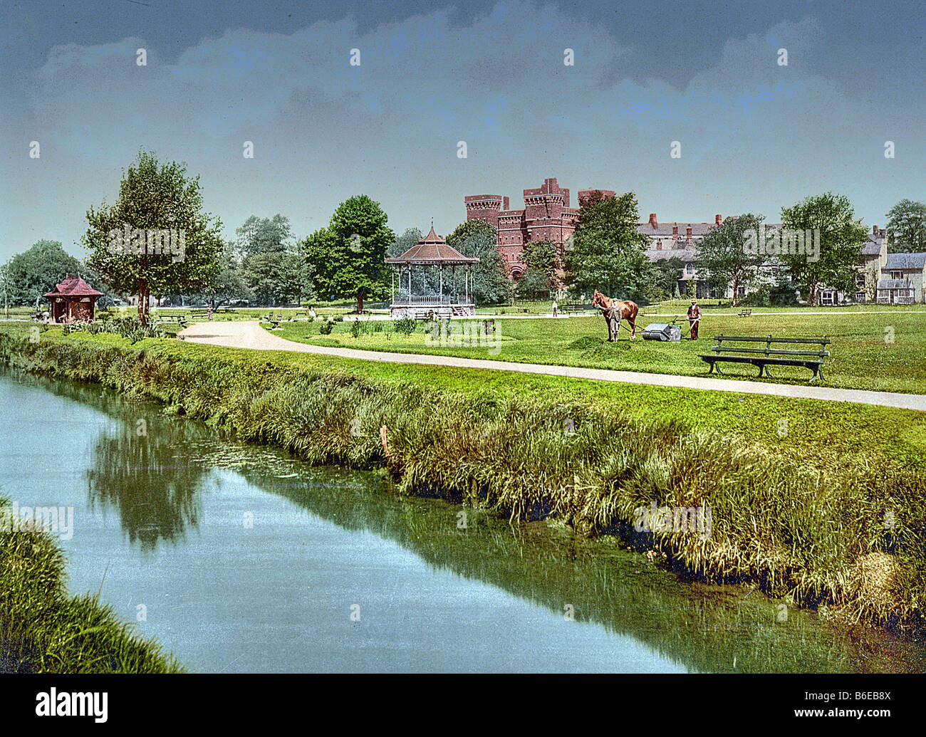 Vivary Park Taunton, England, UK Stock Photo - Alamy