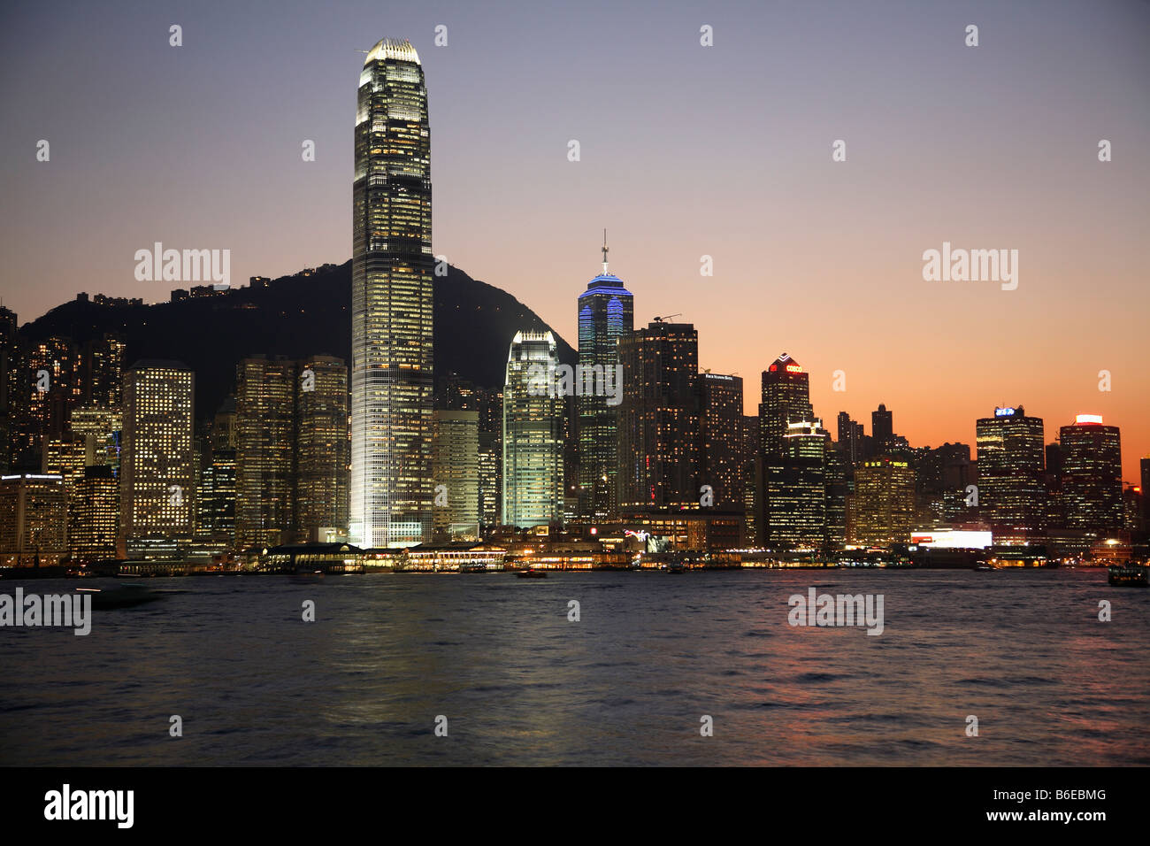 Panoramic central night hi-res stock photography and images - Alamy