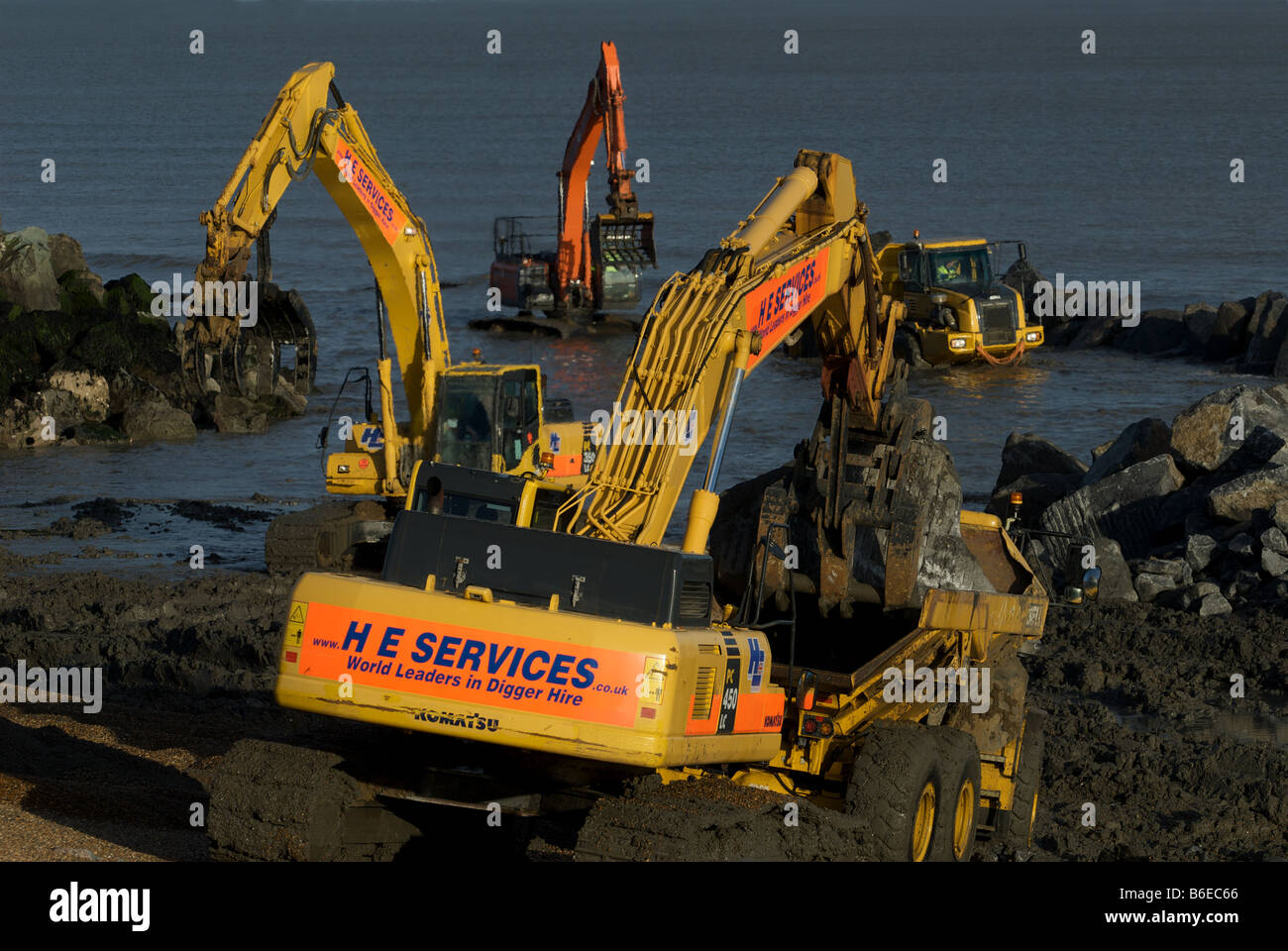 Sea defence project hi-res stock photography and images - Alamy