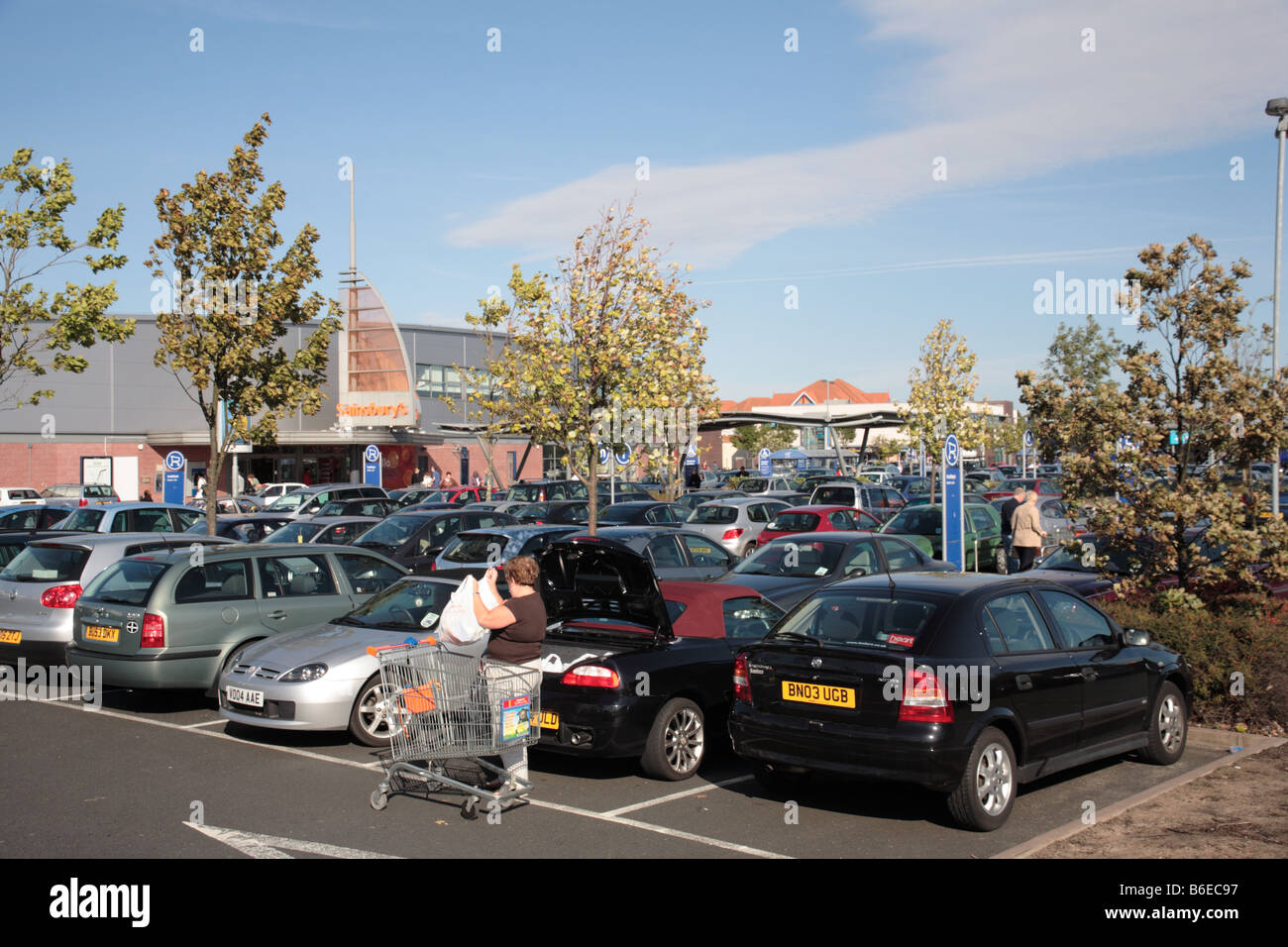 Sainsbury's, Castle Vale Retail Park, Birmingham Stock Photo - Alamy