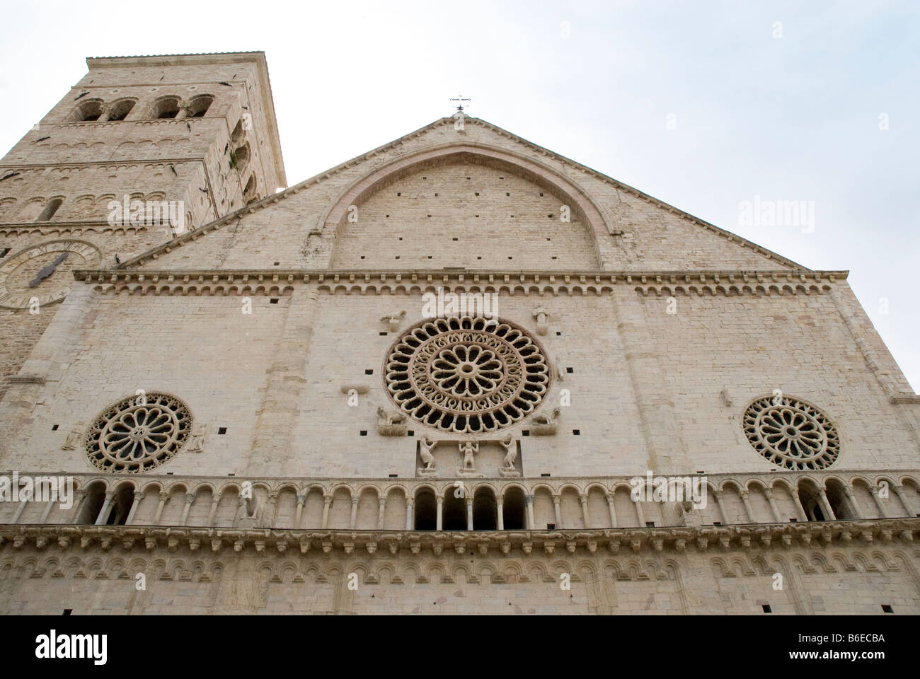 Duomo di San Rufino, Assisi Stock Photo - Alamy