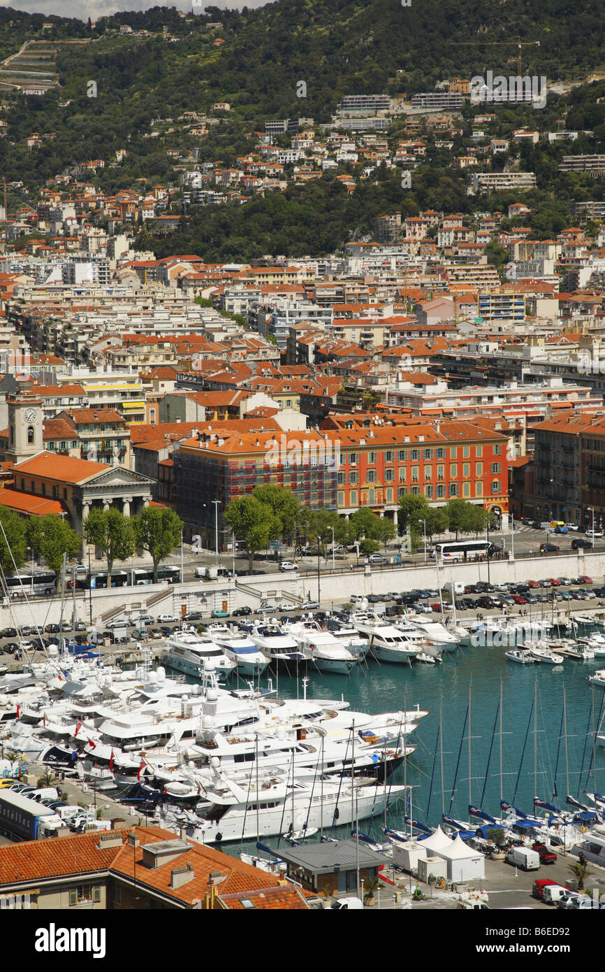 Nice France Waterfront Aerial High Resolution Stock Photography and ...