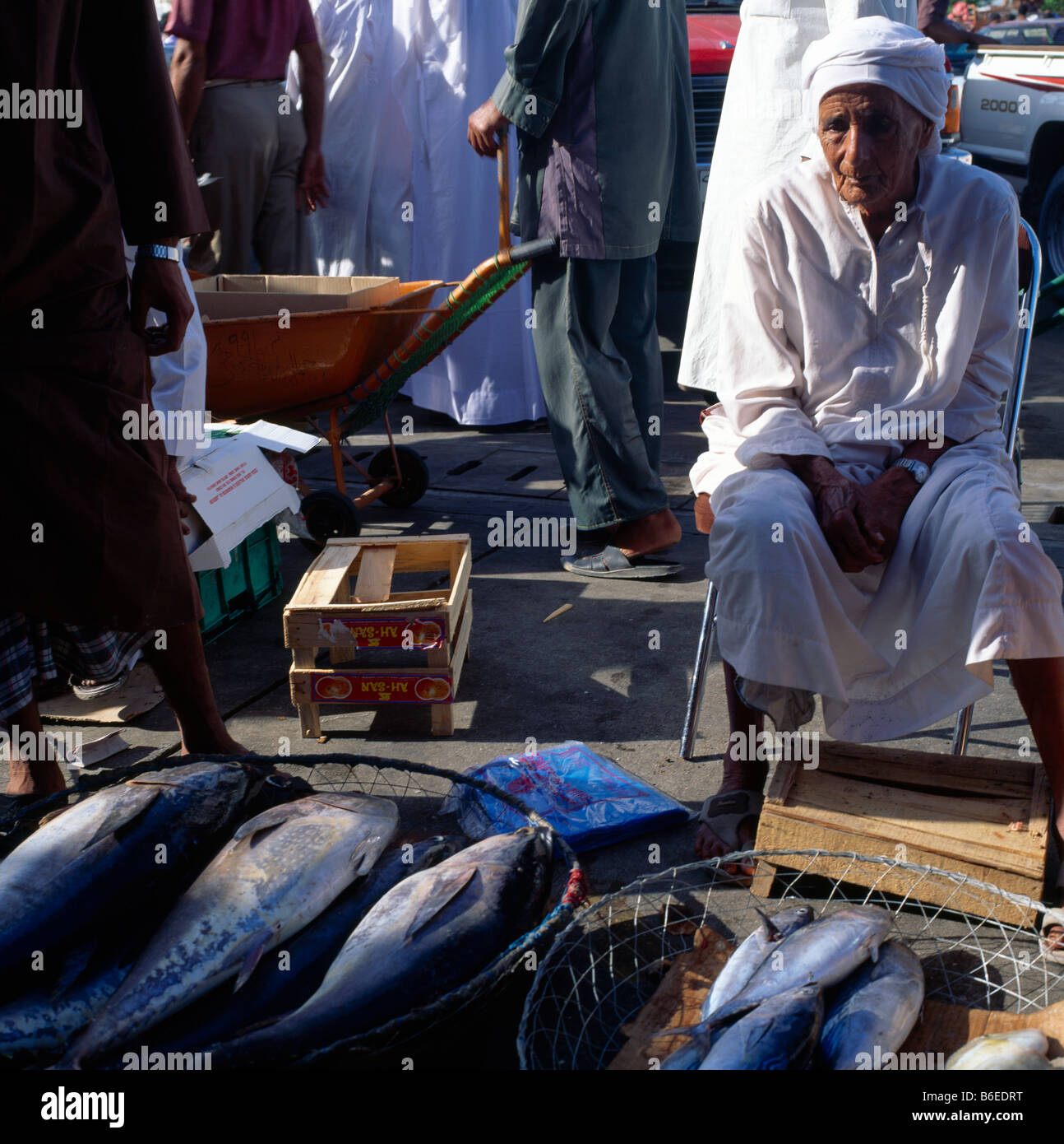 Dubai UAE Fish Market Stock Photo - Alamy