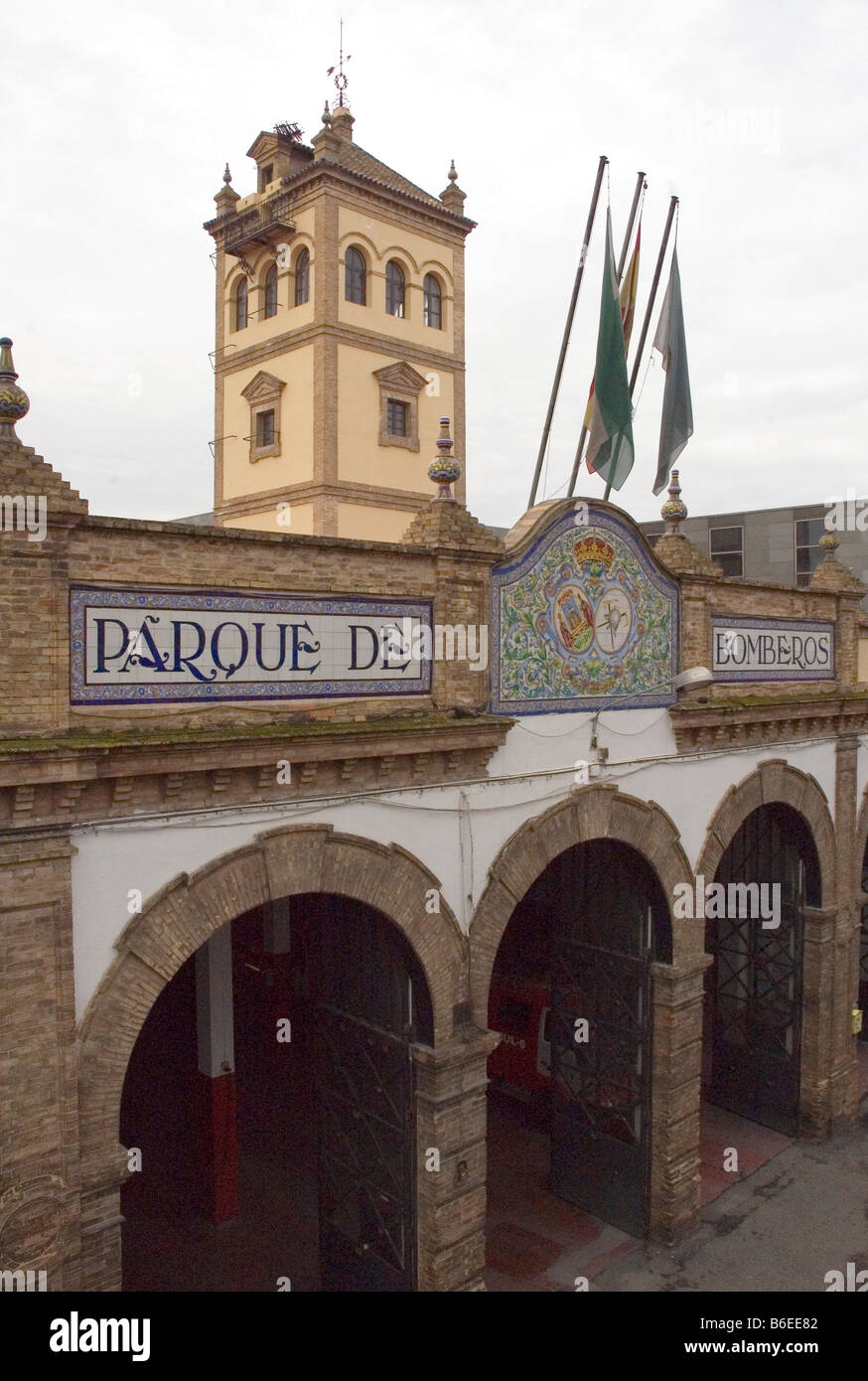 Fire station in spain hi-res stock photography and images - Alamy
