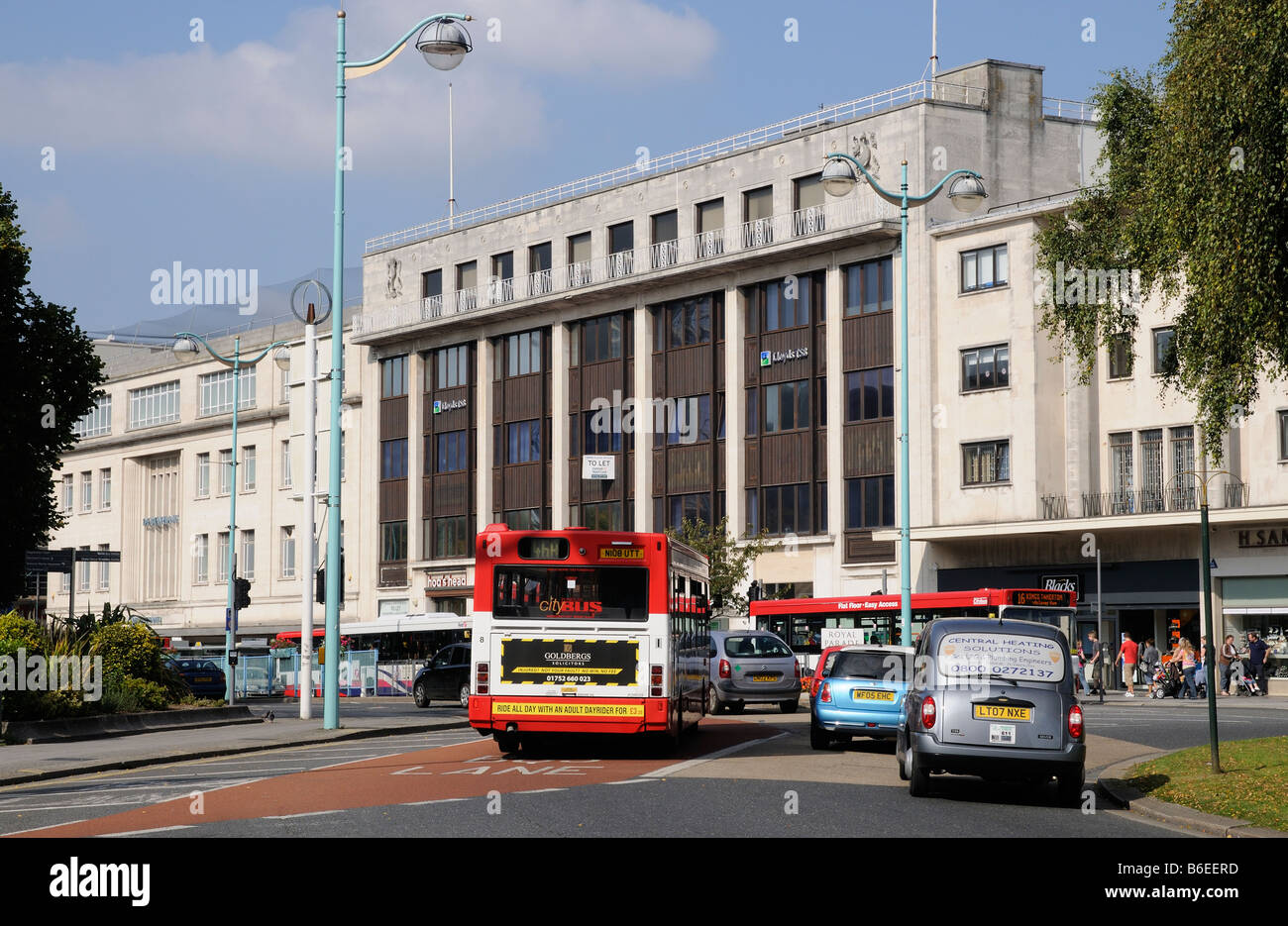 City centre royal parade plymouth hi-res stock photography and images ...