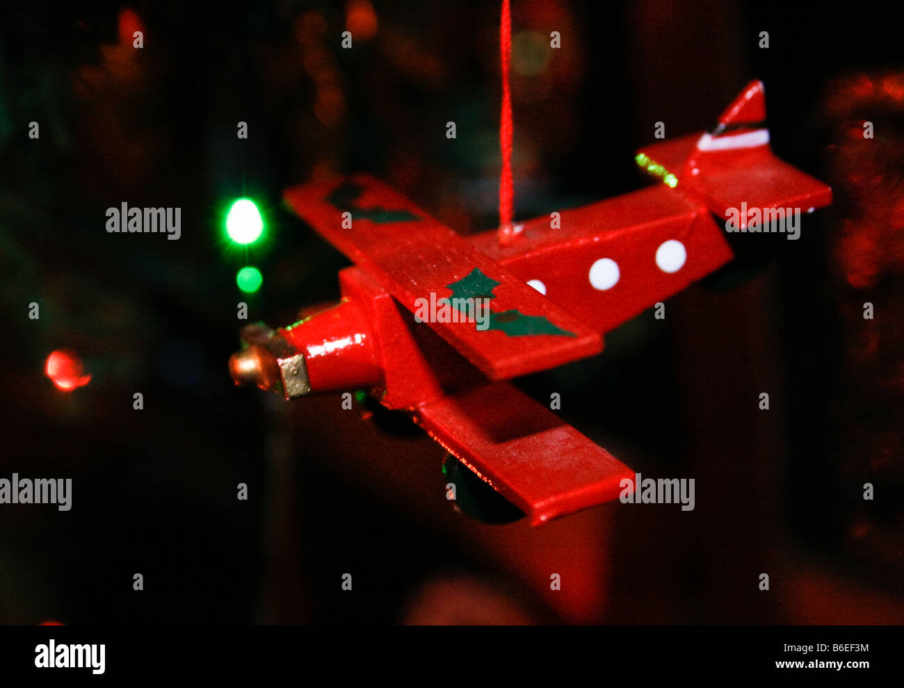 Airplane christmas lights hi-res stock photography and images - Alamy