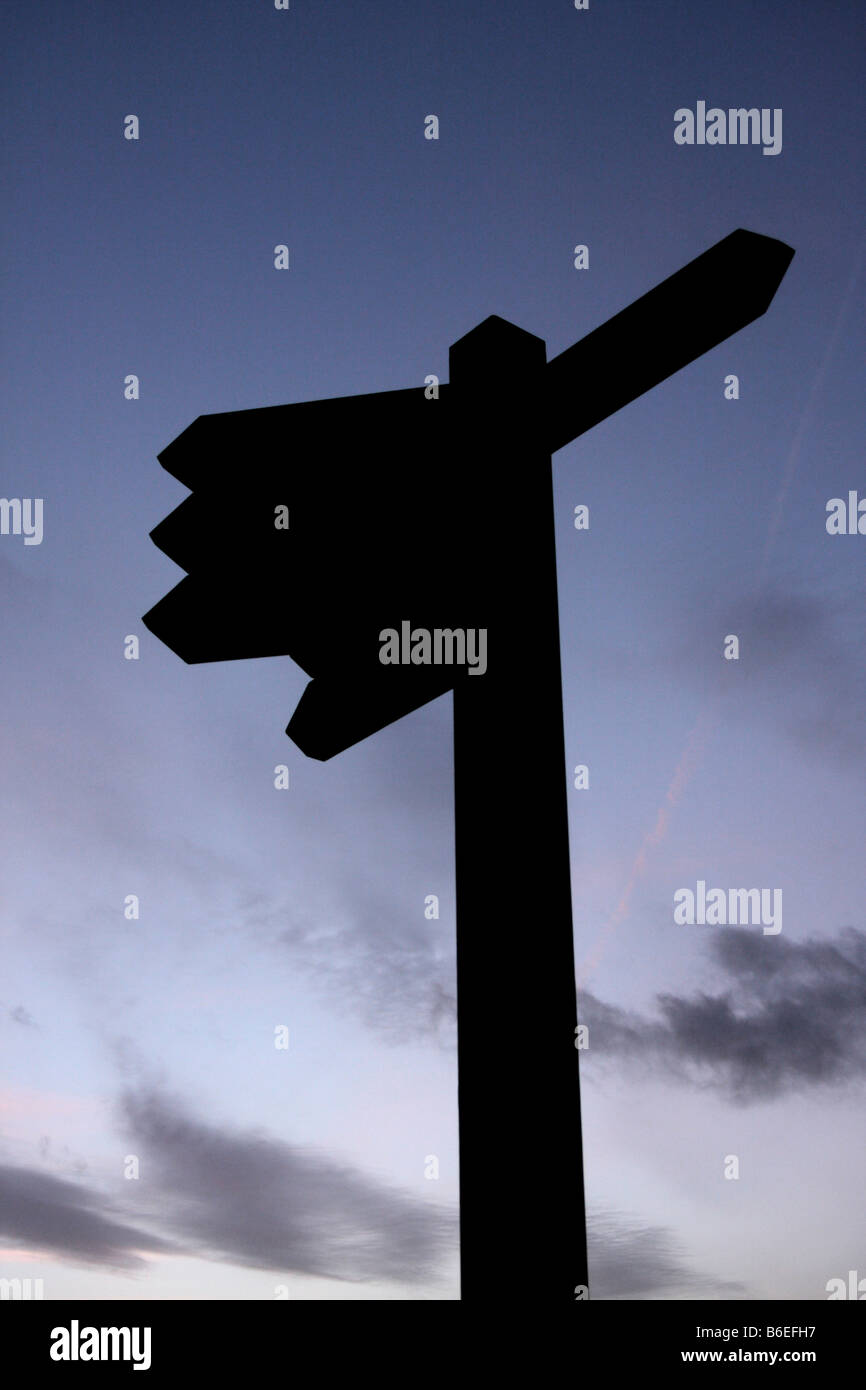 Waymarker hi-res stock photography and images - Alamy