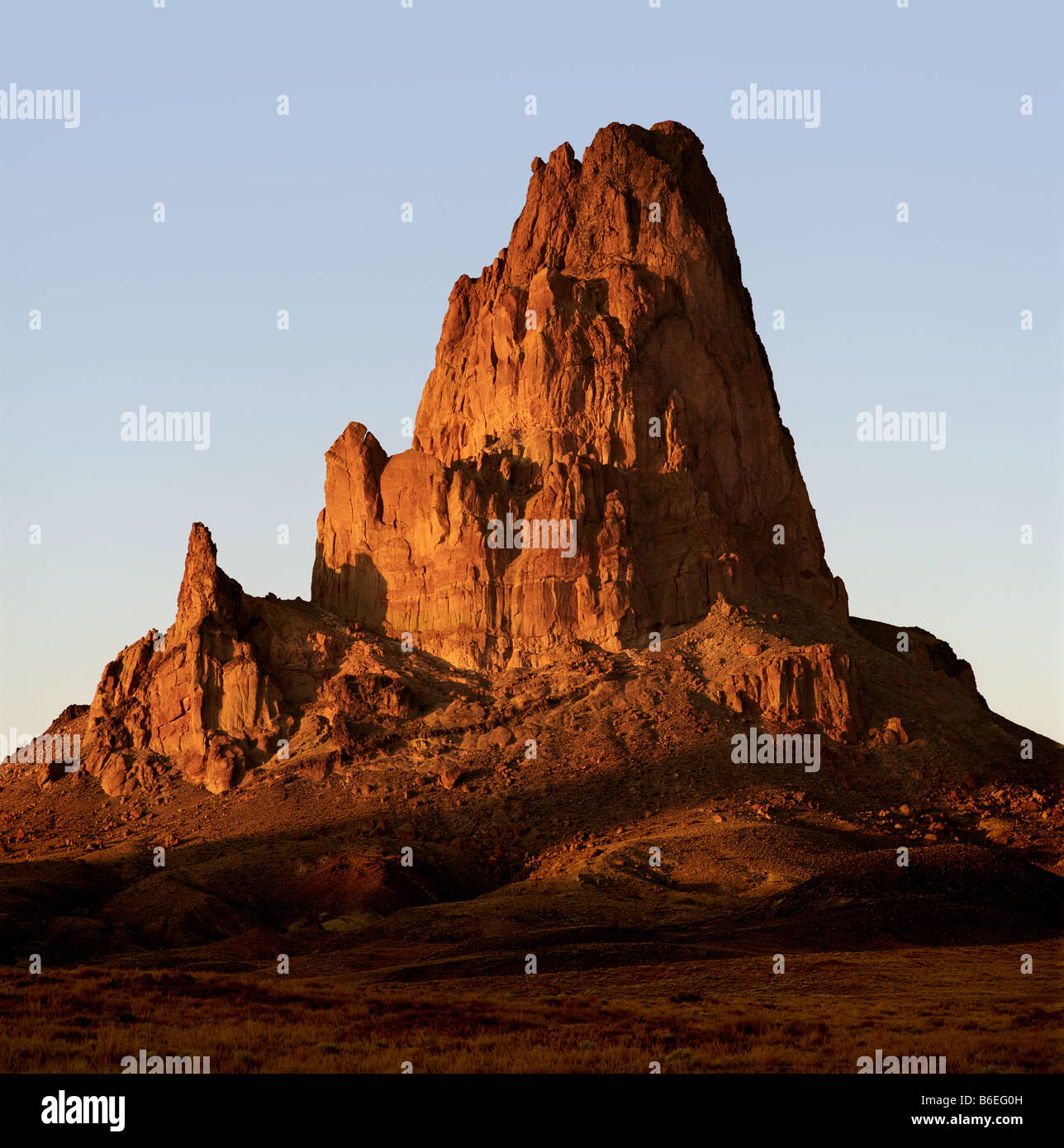 El Capitan at sunset Stock Photo - Alamy