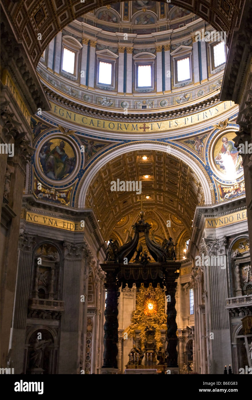 St. Peter's Basilica in Rome Stock Photo - Alamy