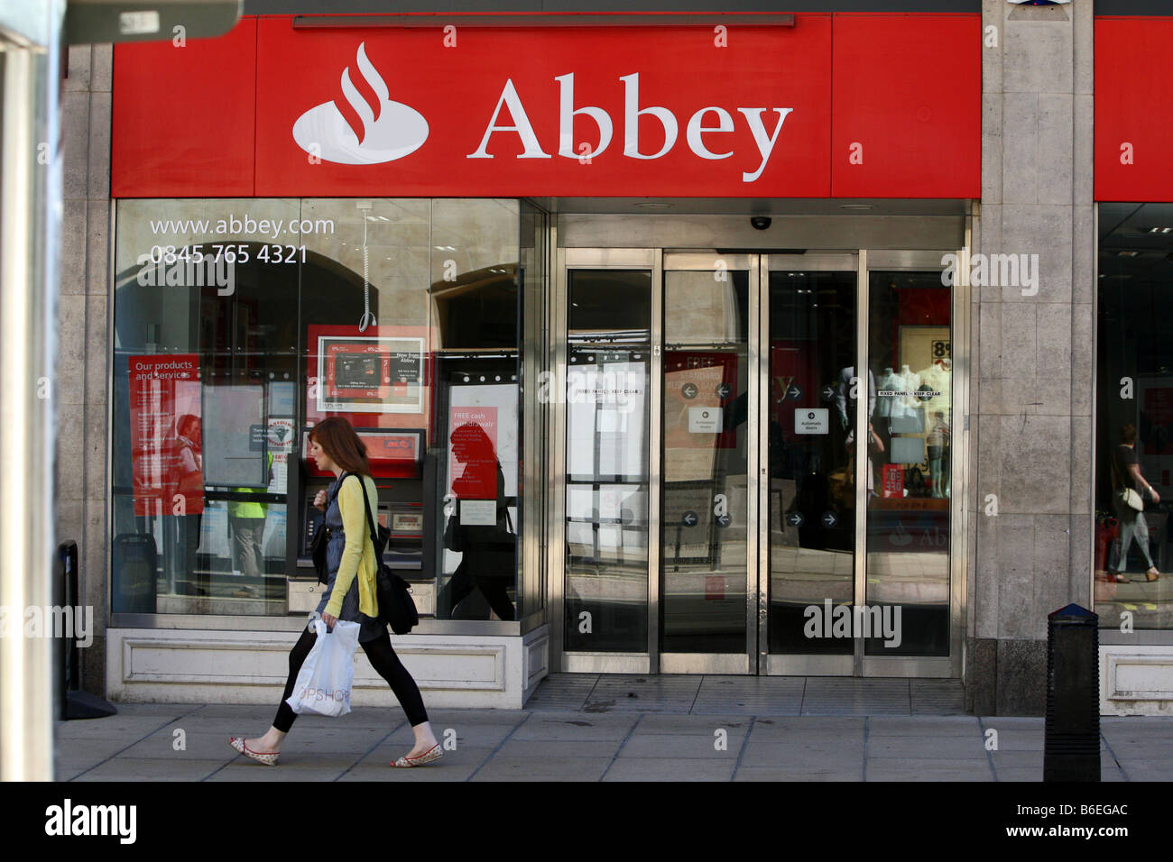 Abbey Building Society Stock Photo - Alamy