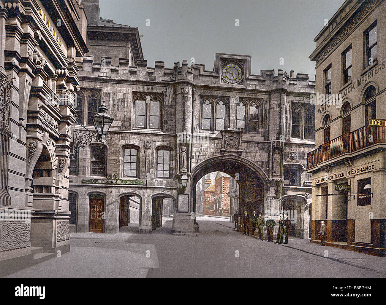 Stonebow Gate Lincoln England UK Stock Photo - Alamy