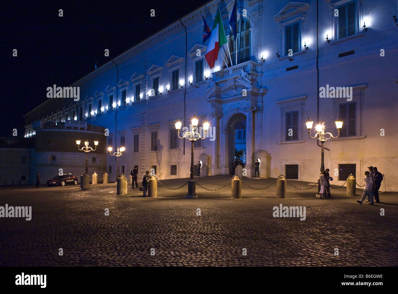 Rome the Quirinale palace Stock Photo - Alamy
