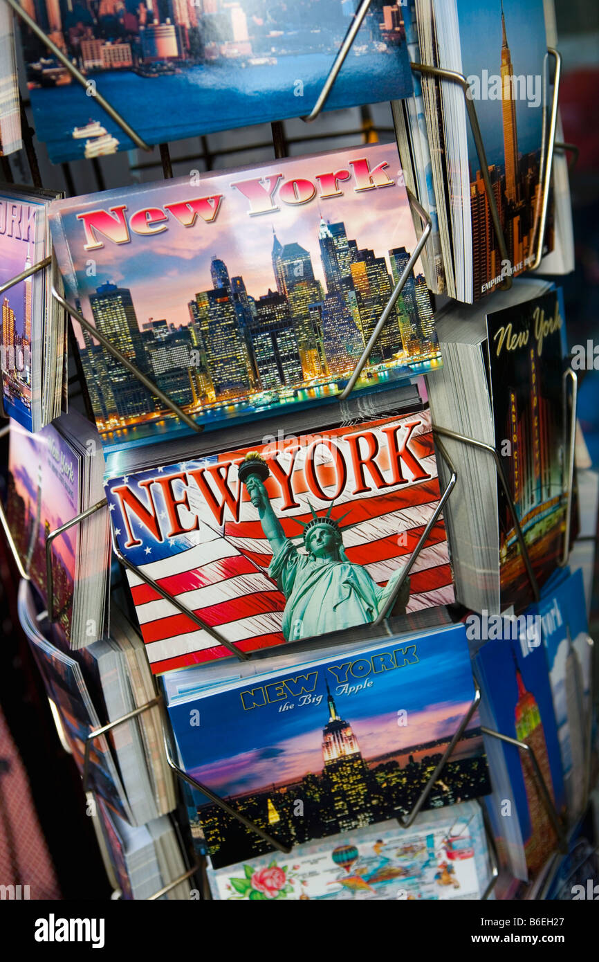 USA, New York, Manhattan, Calendars in Souvenir shop Stock Photo - Alamy