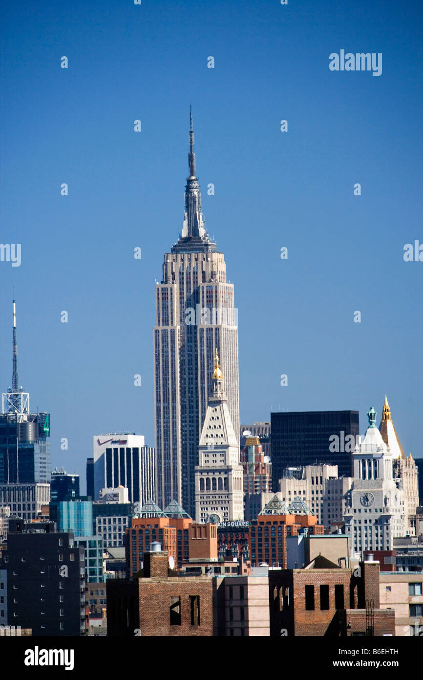 USA, New York, Manhattan, Empire State building Stock Photo - Alamy