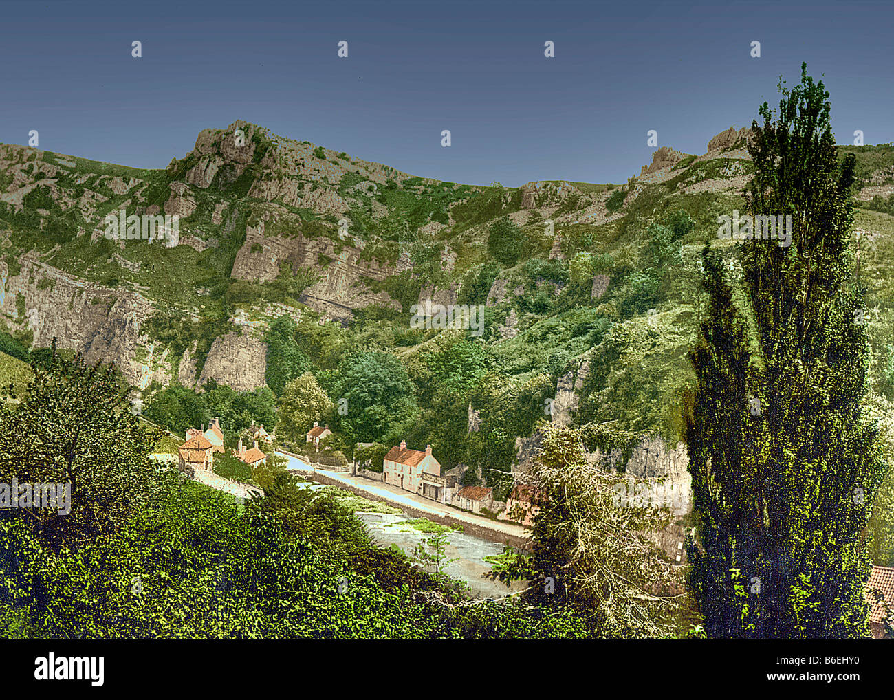 The Valley, Cheddar, England, UK Stock Photo - Alamy
