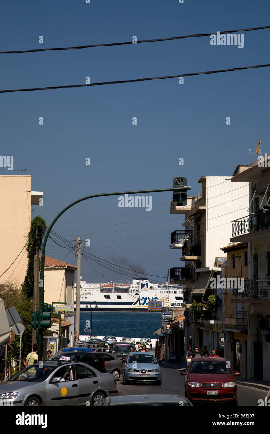 Vathy harbour hi-res stock photography and images - Alamy
