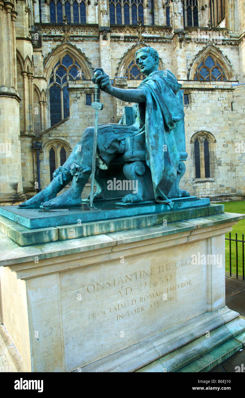 Bronze statue constantine great sited hi-res stock photography and ...