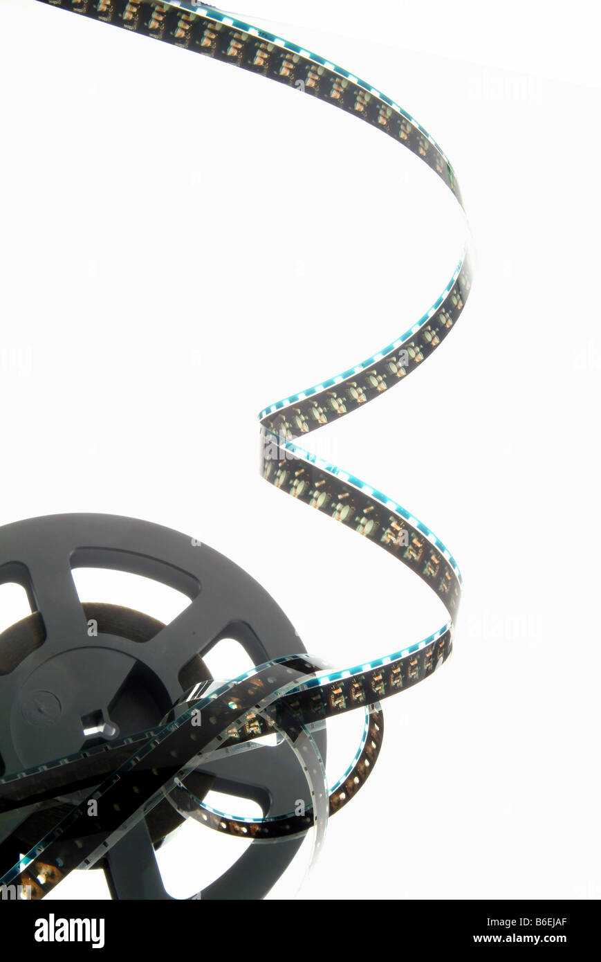 8mm film and reel Stock Photo - Alamy