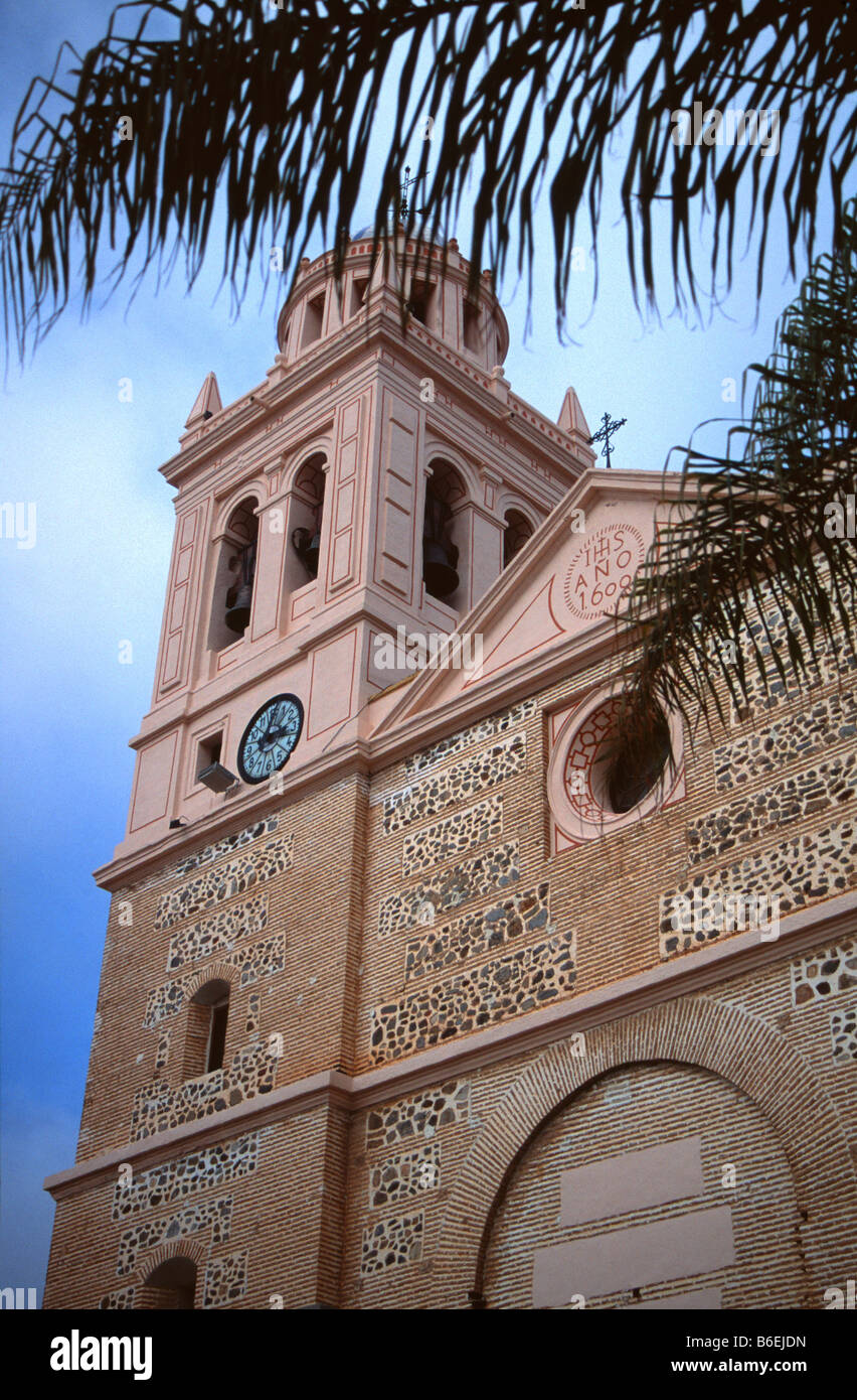 Church at Almuñecar Stock Photo - Alamy