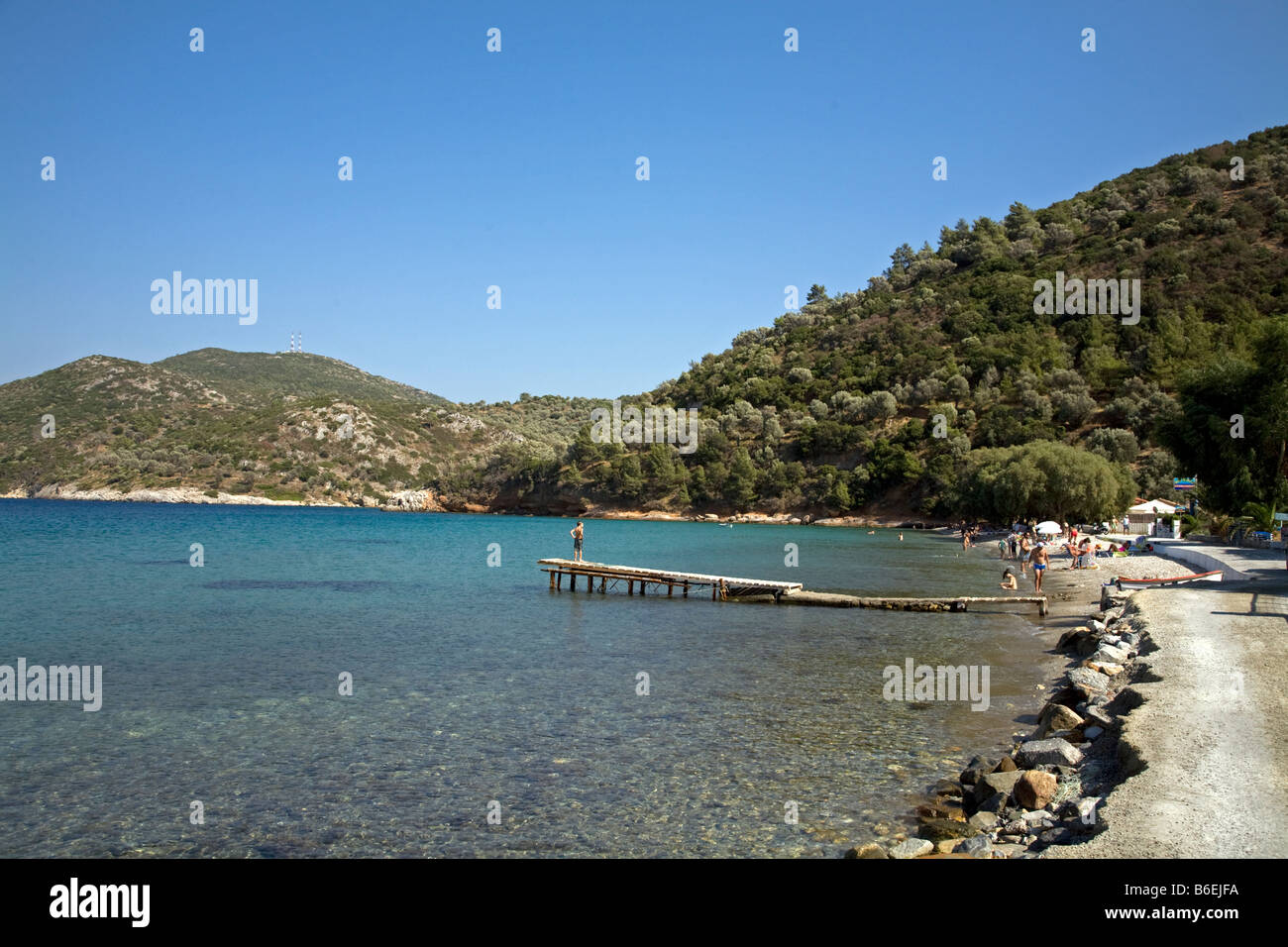 Kerveli Bay Samos Greece Stock Photo - Alamy