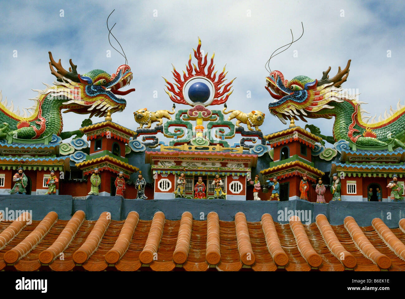 Pak Tai Temple, Cheung Chau Island fishing village, Hongkong, China ...