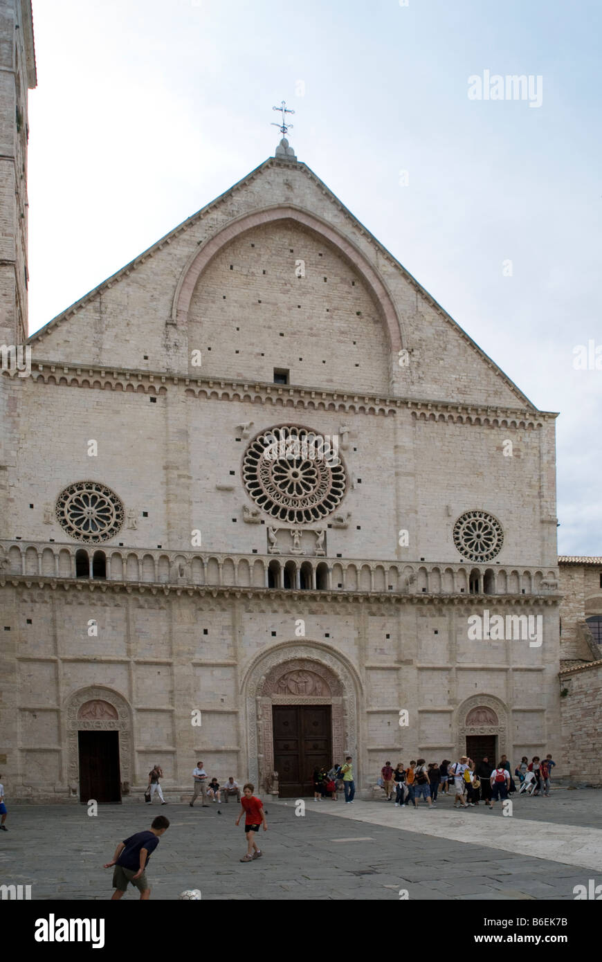 Duomo di San Rufino, Assisi Stock Photo - Alamy