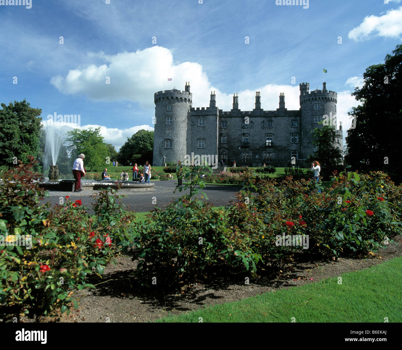 kilkenny castle gardens demense, kilkenny, ireland, stately home house ...