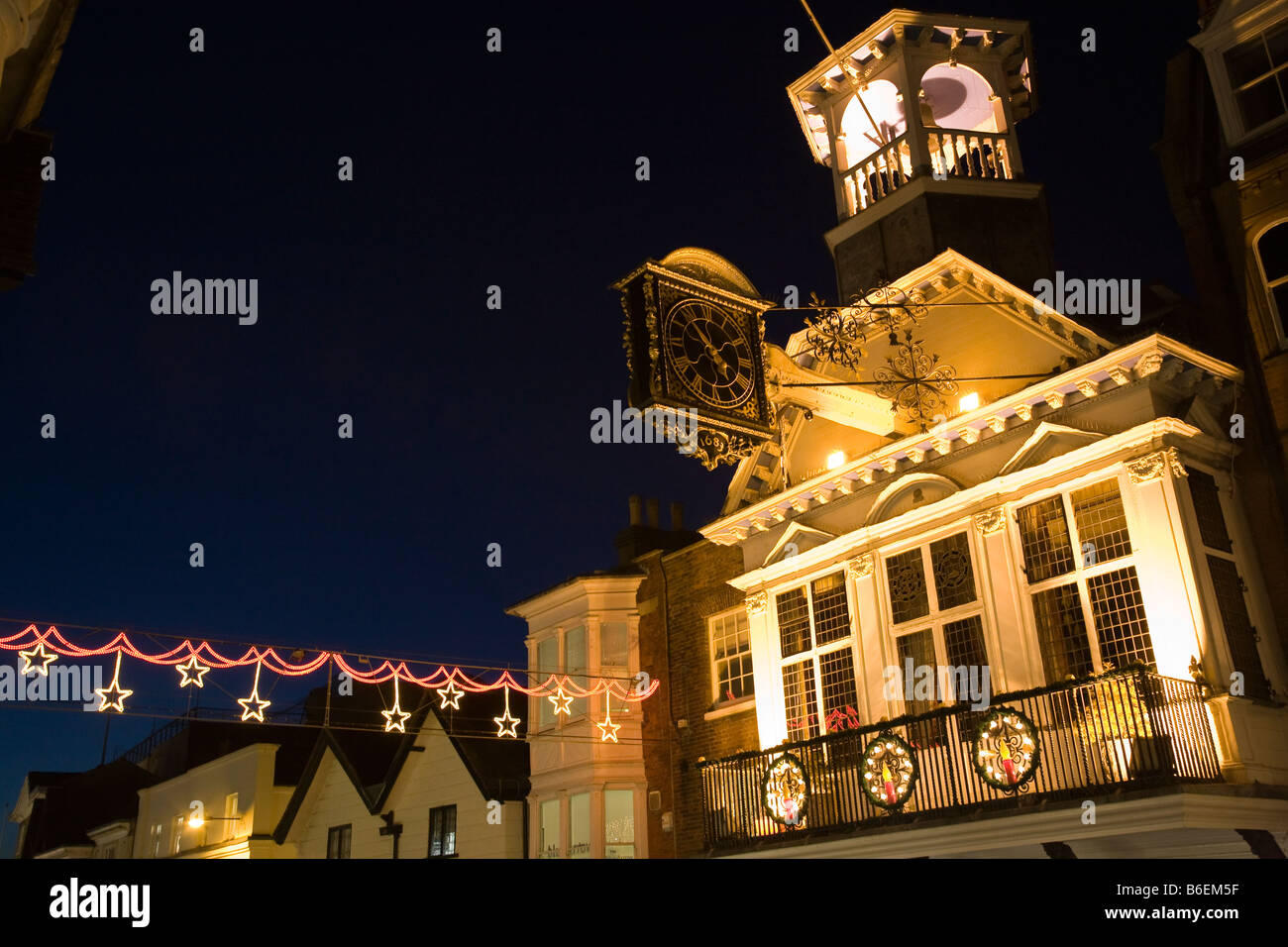 Guildford town clock hi-res stock photography and images - Alamy