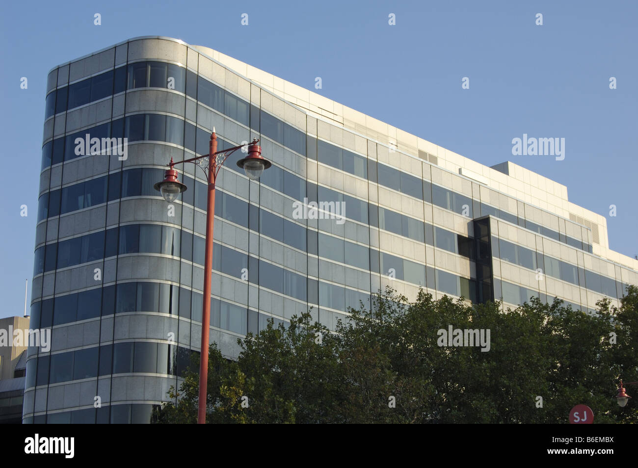 Office building on the south bank London England Stock Photo - Alamy