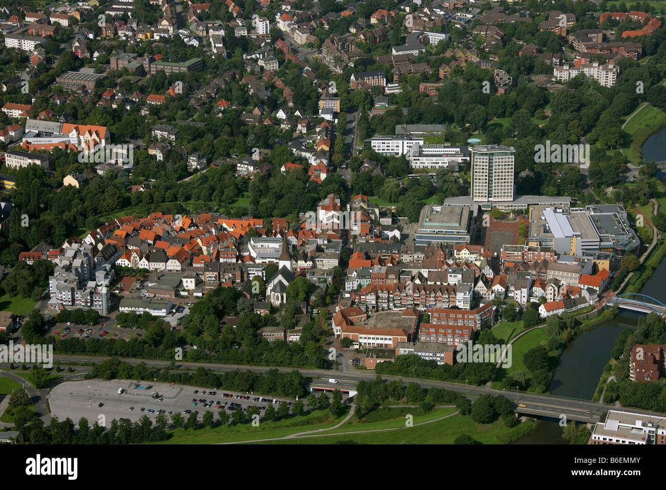 Old town of lunen hi-res stock photography and images - Alamy